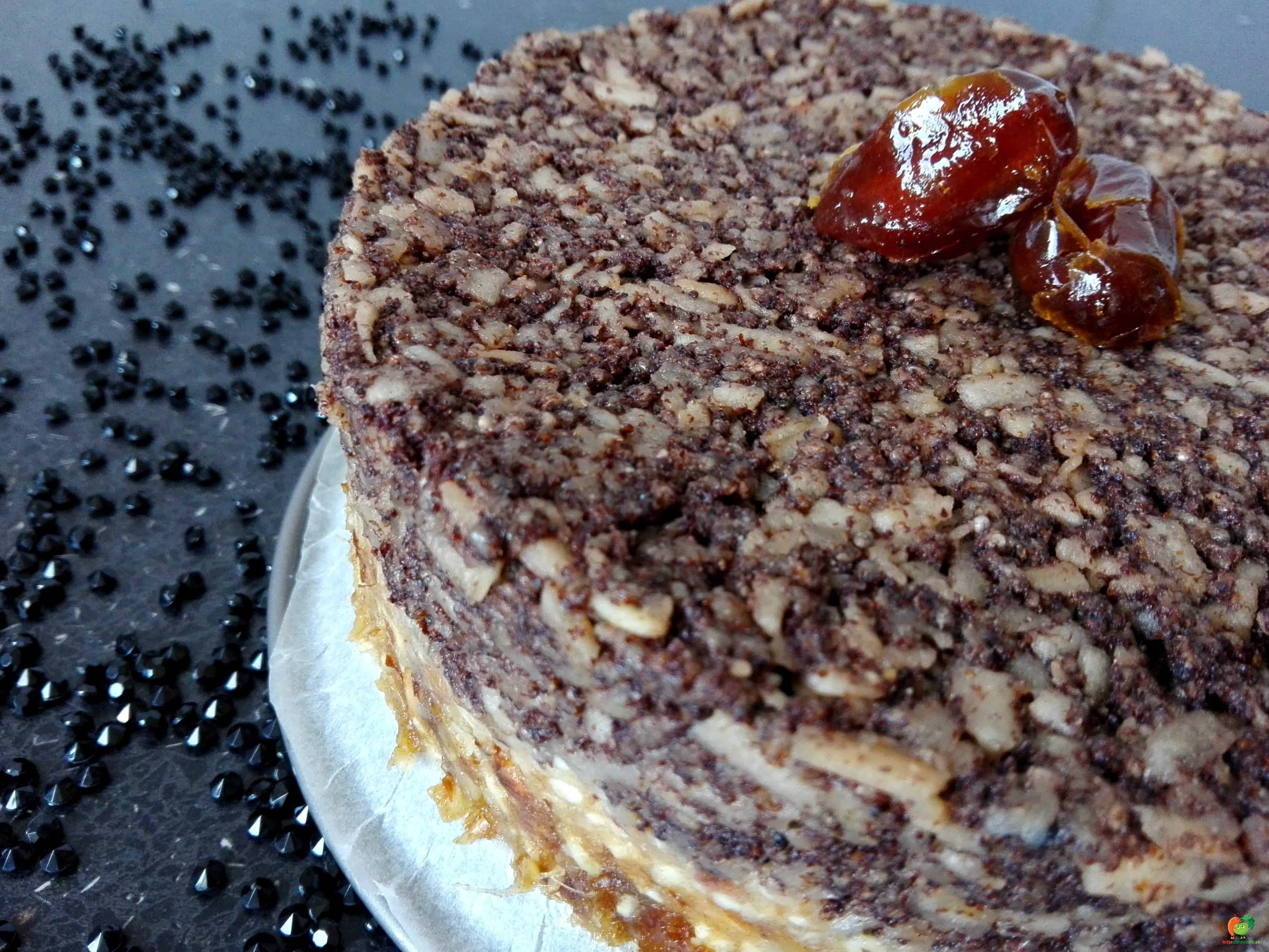 Raw maková torta - Hit je zdravo žiť