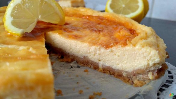 Citrónový cheesecake - Hit je zdravo žiť